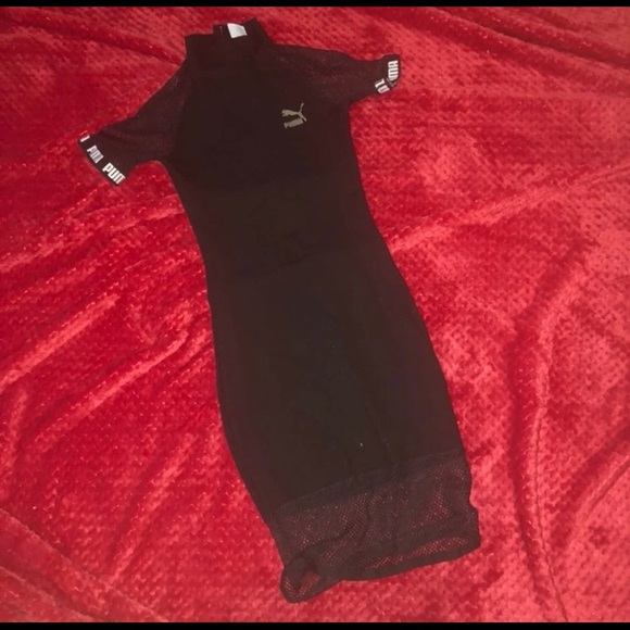 Puma | Dresses | Htf Puma Mesh Accent Dress | Poshmark